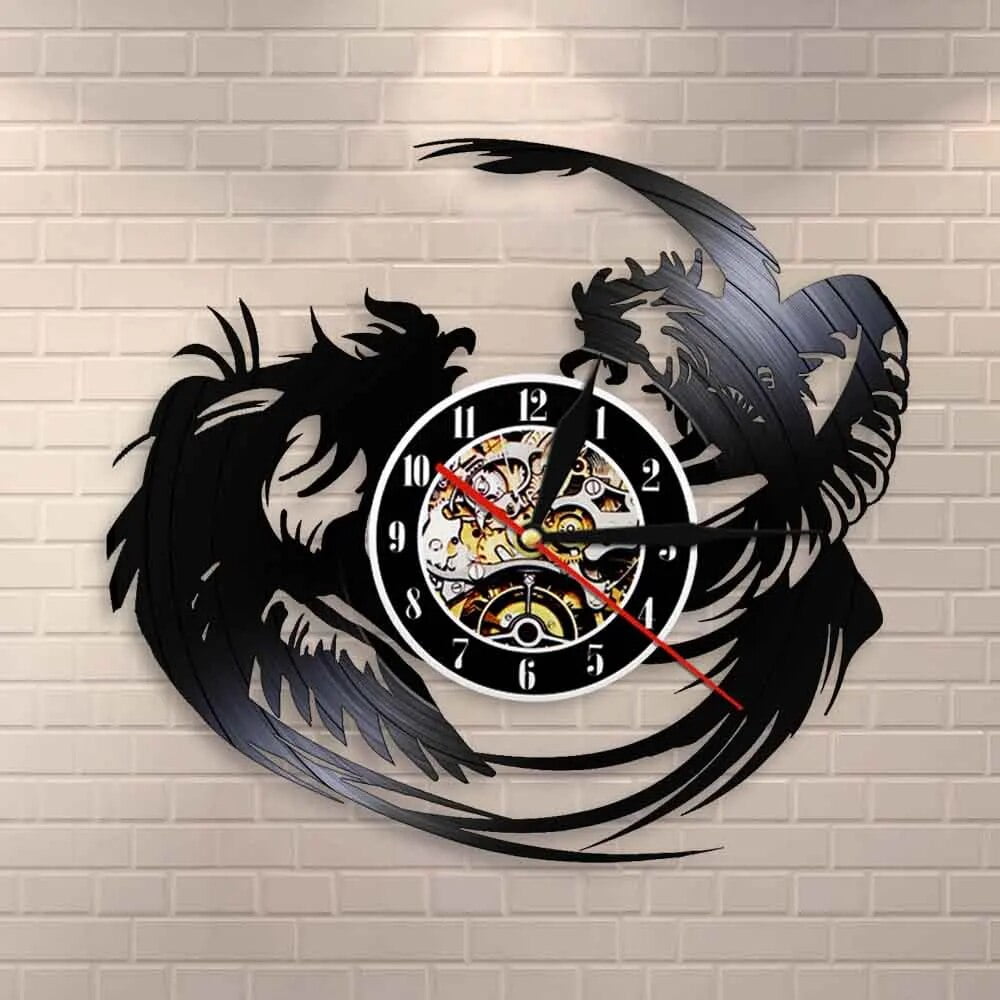 Fight Club Kickboxing Vinyl Wall Clock,Vinyl Record Clock Wall Art ...