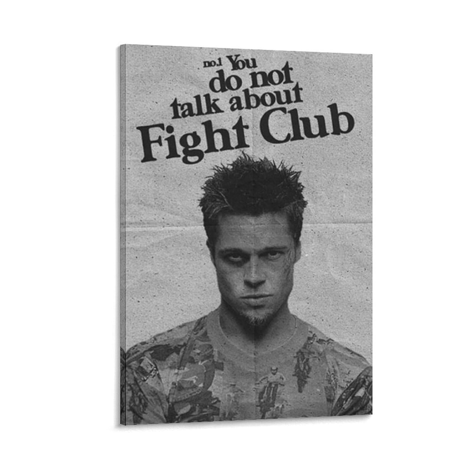 Fight Club Movie Poster Posters Art Print Wall Photo Paint Poster ...
