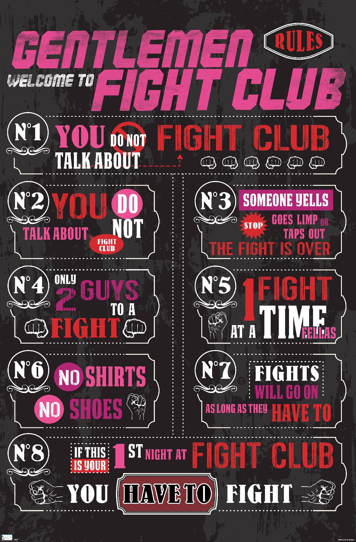 Fight Club Rules Wallpaper