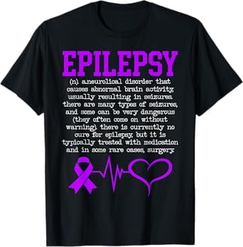 Fight Epilepsy Epileptic Epilepsy Awareness Month T-Shirt - Walmart.com