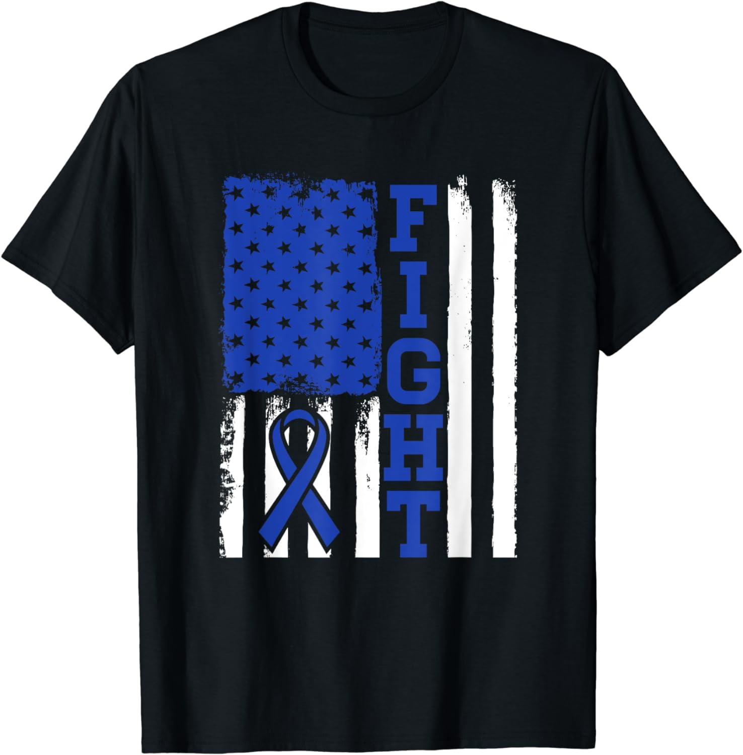 Fight Flag - Colon Cancer Shirt For Colon Cancer Fighter - Walmart.com