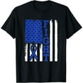 Fight Flag - Colon Cancer Shirt For Colon Cancer Fighter - Walmart.com