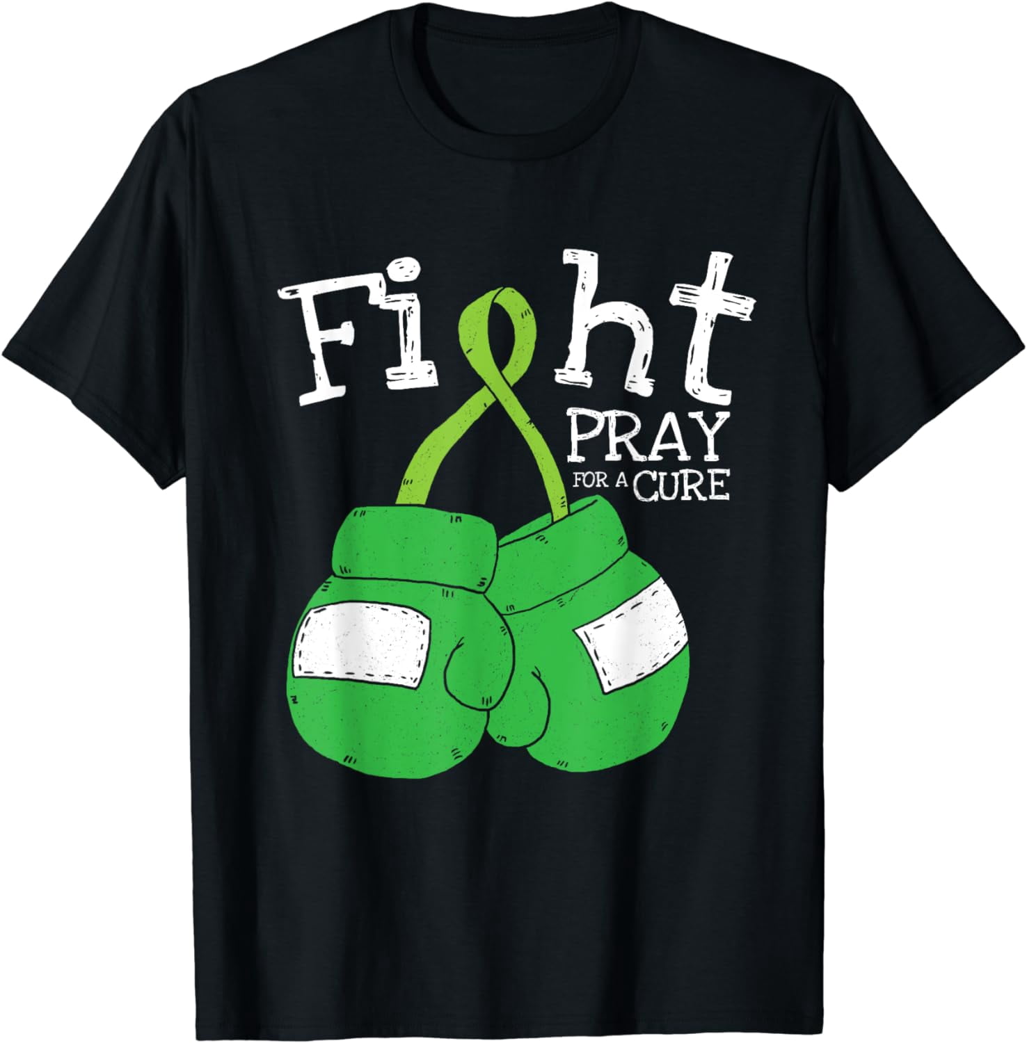 Fight Kidney Disease Mental Health Ribbon Scoliosis Gifts T-Shirt ...
