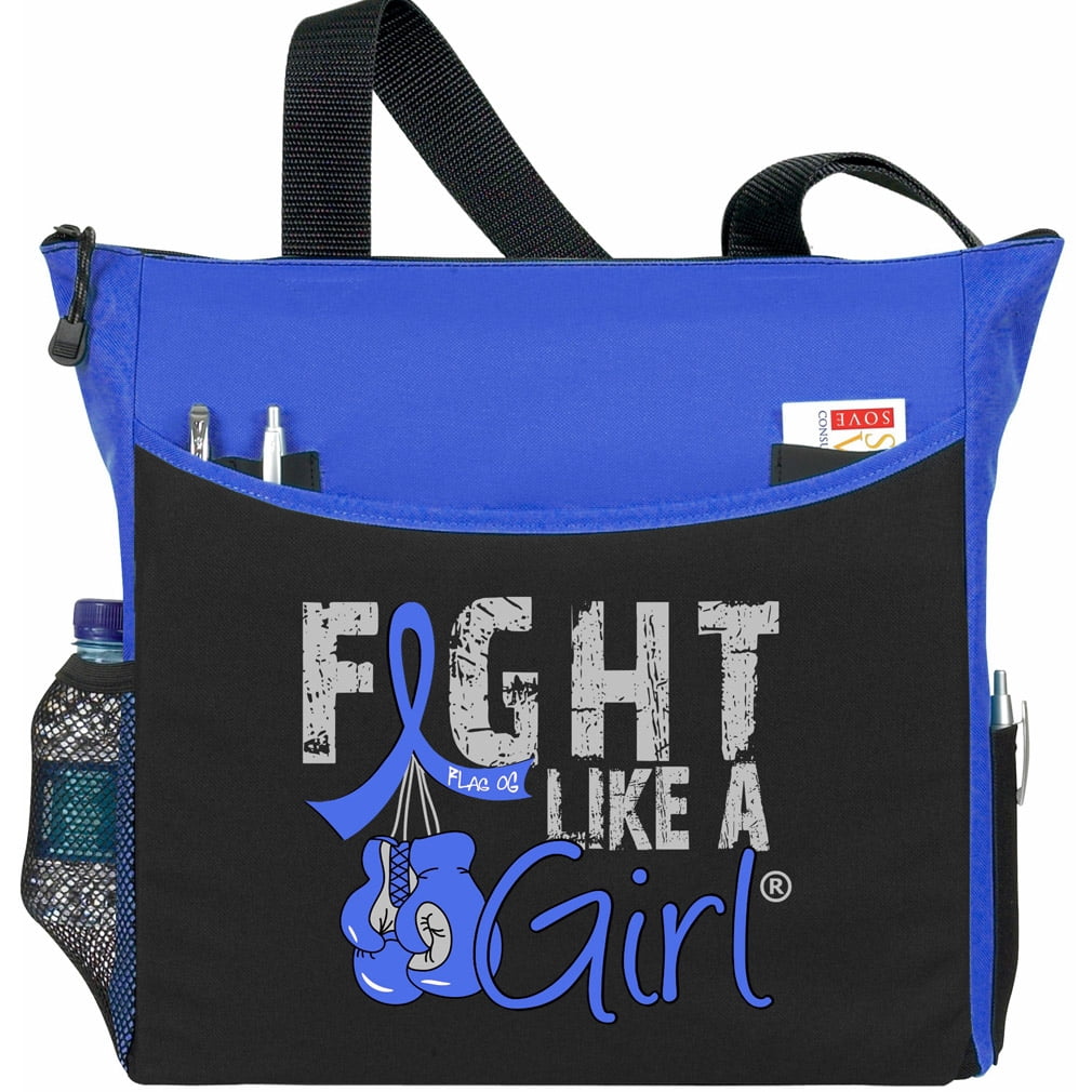 Fight Like a Girl Knockout Dakota 5-Pocket Tote Bag for Arthritis ...