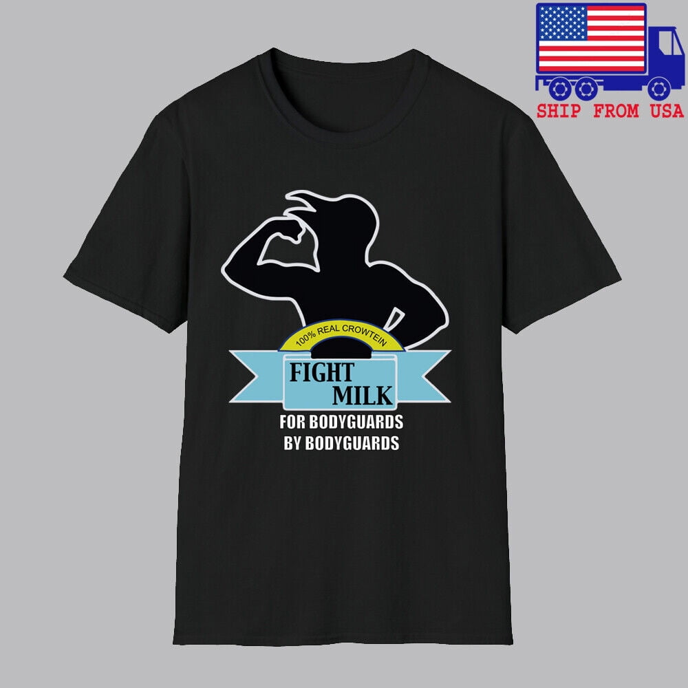 Fight Milk Fight Like A Crow It's always sunny Men's Black T-shirt Size ...