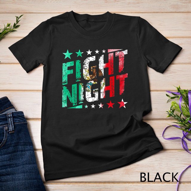 Fight Night Mexican Boxing Fan Themed Premium Unisex T-shirt - Walmart.com