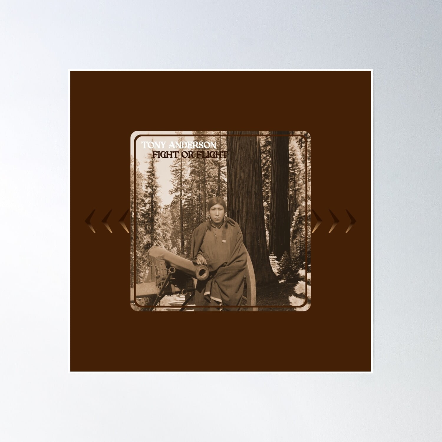 Fight Or Flight Music Single Art Alternate Version Poster Wall Art ...