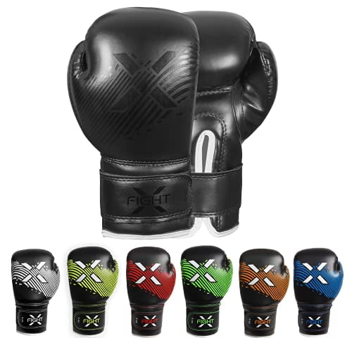 FightX Kids Boxing Gloves MMA PU Leather Junior Boxing Gloves Set for ...