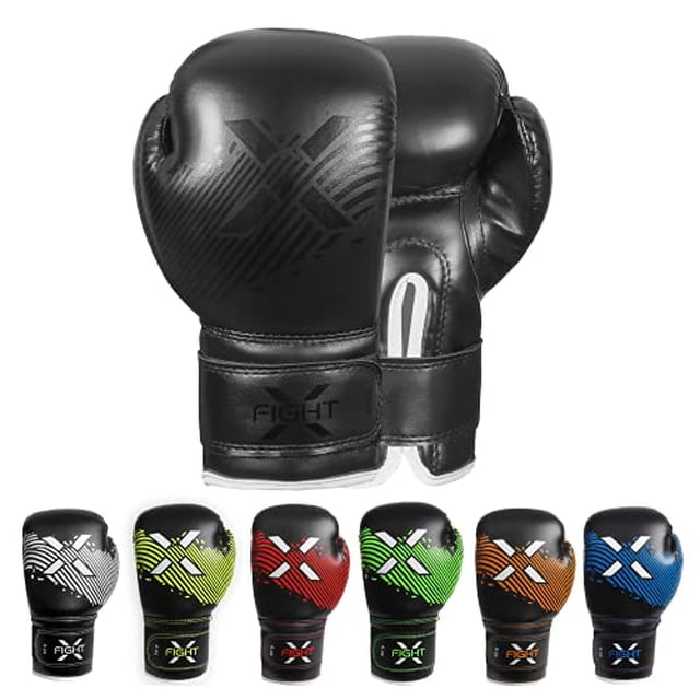 FightX Kids Boxing Gloves MMA PU Leather Junior Boxing Gloves Set for ...