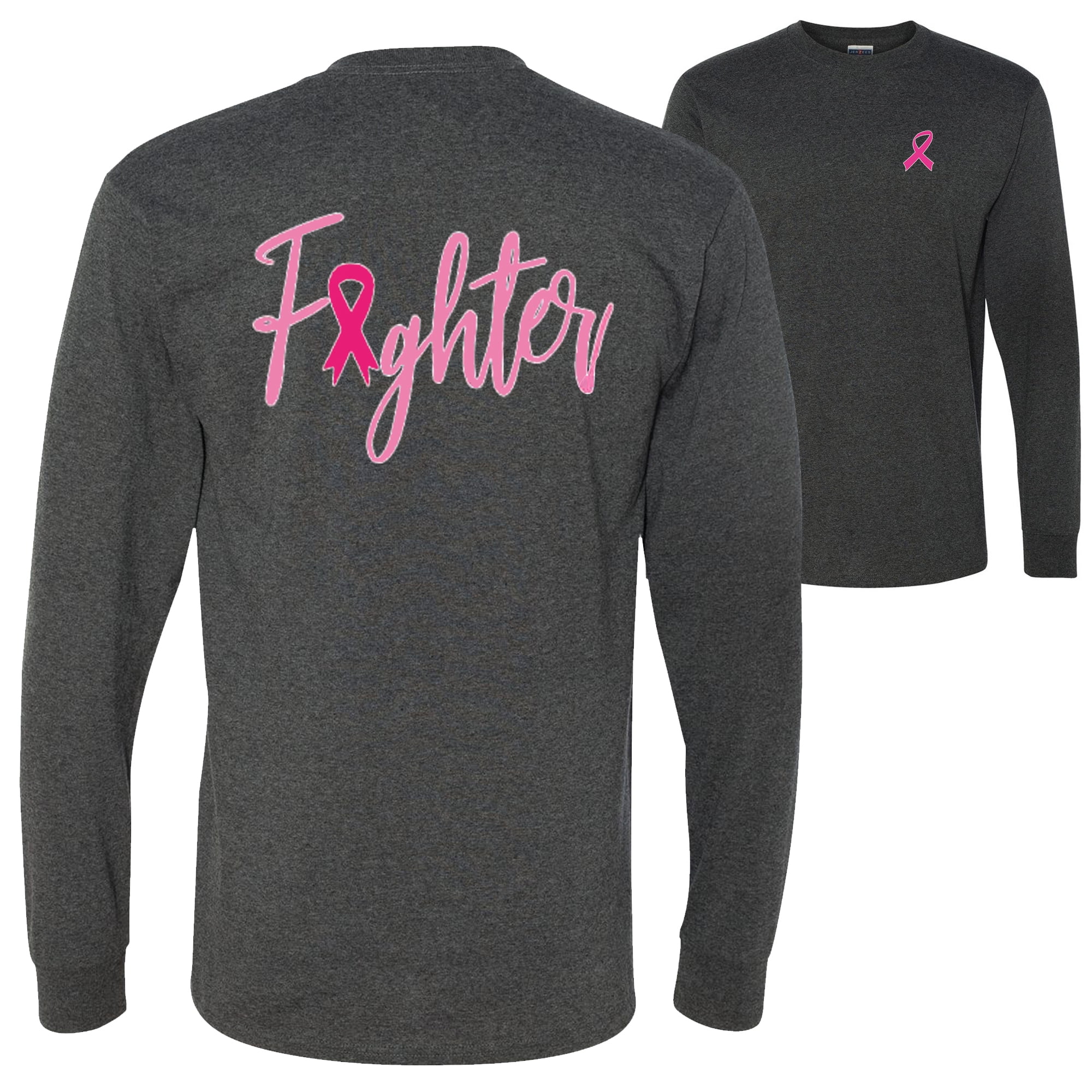 Fighter Breast Cancer Survivor Breast Cancer Awareness Graphic FRONT ...