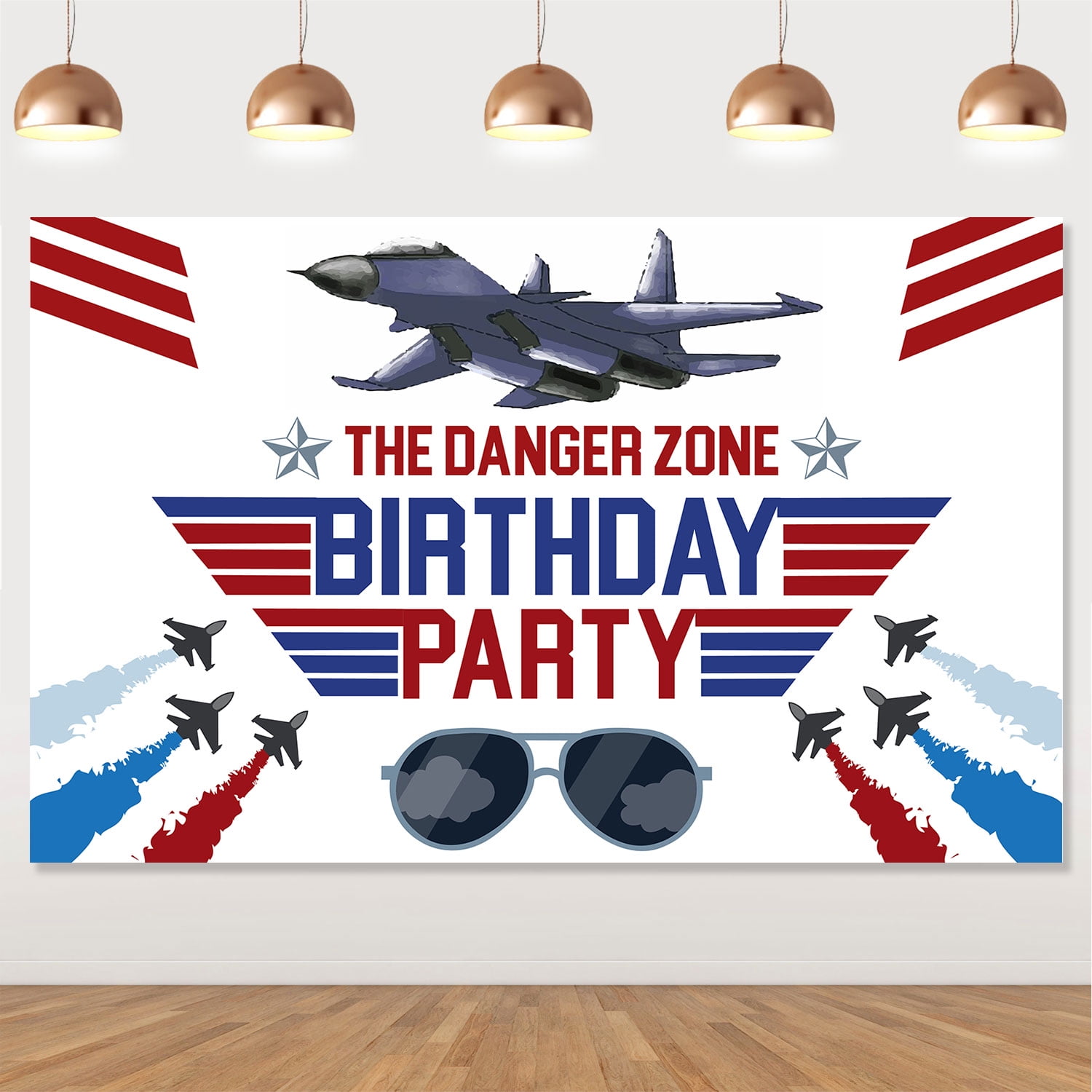 Fighter Jet Birthday Party Decorations, Military Airplane Jet Birthday ...