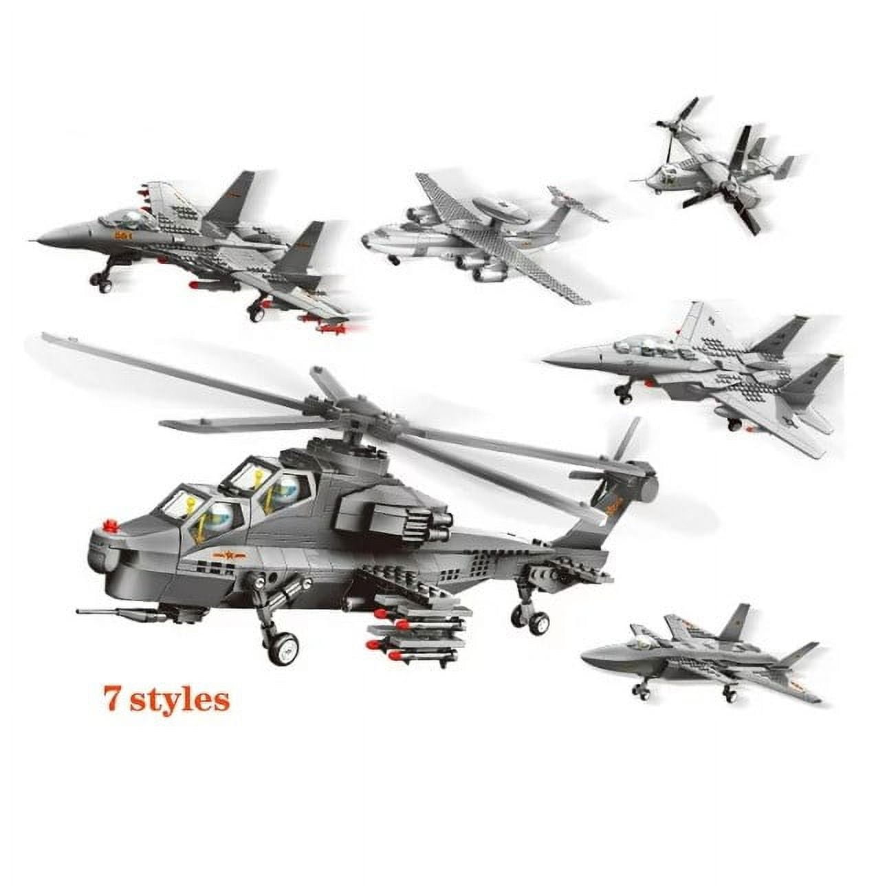 Big Boy Fighter Jet Building Block Set, 199-Pcs ABS Toy Plane for Kids ...
