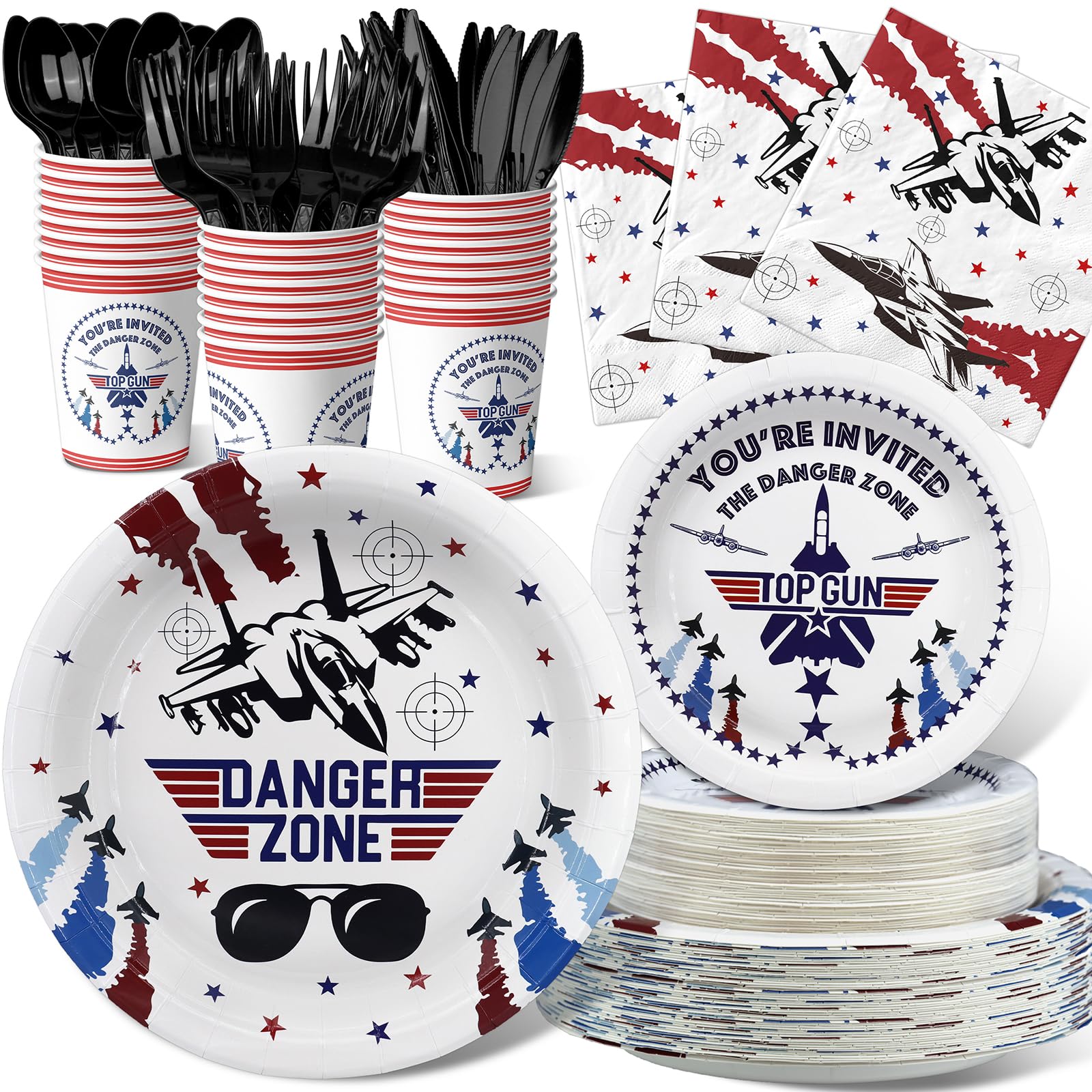 Fighter Jet Pilot Party STF9 Decorations Set - Unique Fighter Pilot ...
