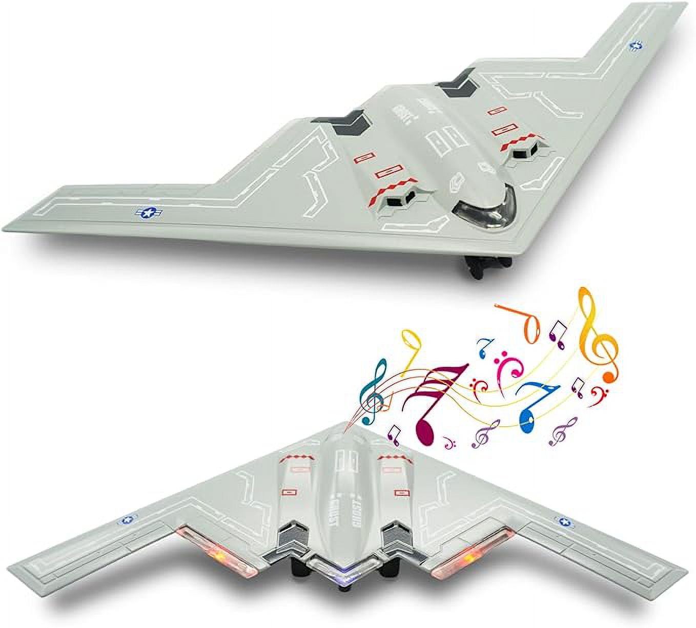 Fighter Jet Toy B-2 Ghost Stealth Bomber Model Jet for Boys Kids Army ...