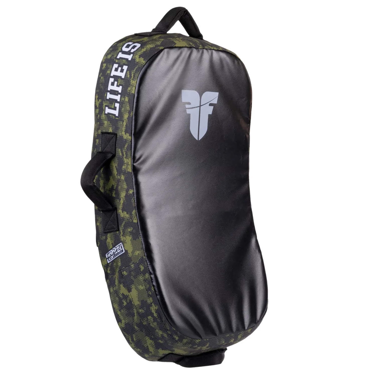 Fighter Kicking Shield - MULTI GRIP - Life is a Fight - Green Camo ...