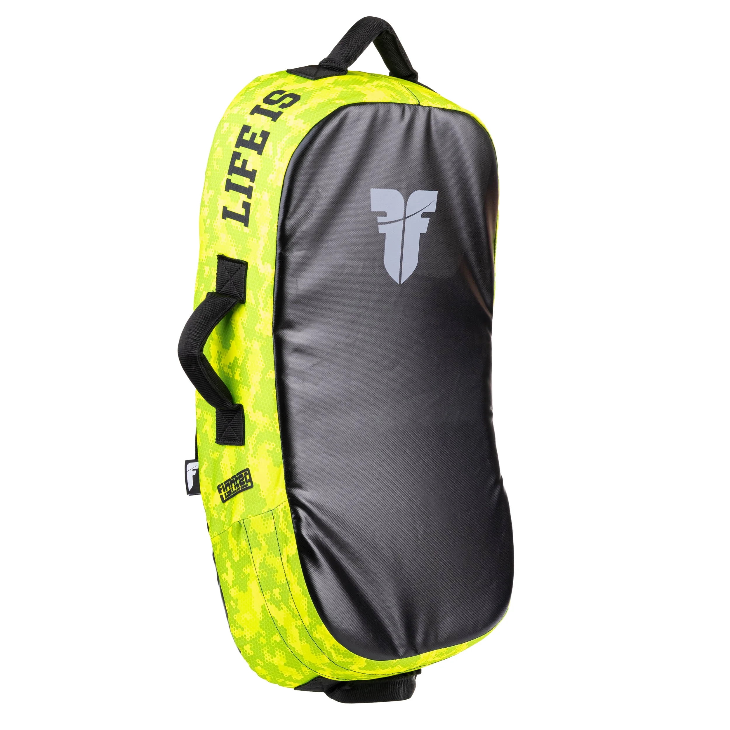 Fighter Kicking Shield - MULTI GRIP - Life is a Fight - Neon Camo, FKSH ...
