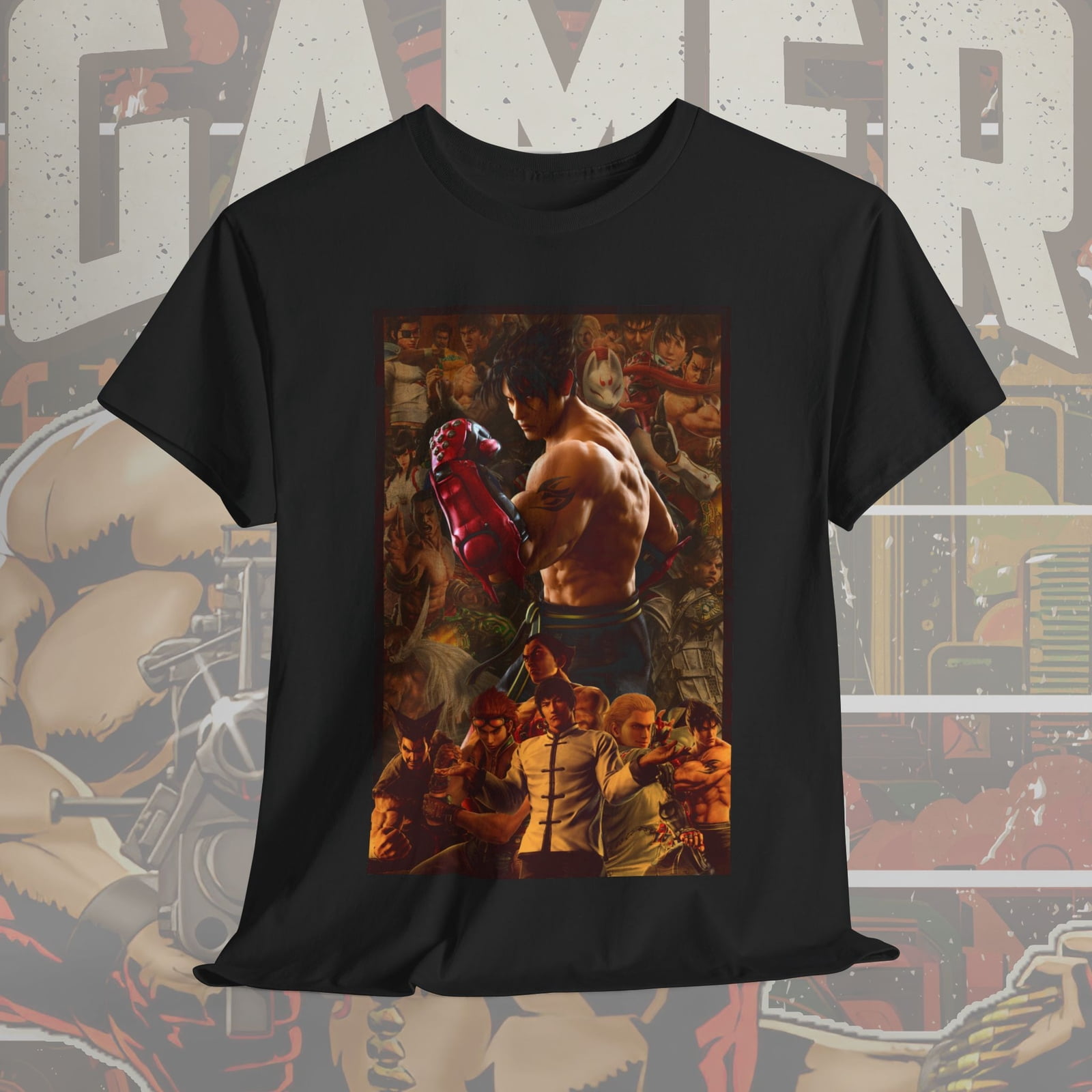 Fighters of Tekken Game Universe Shirt Collection, Tekken Gaming Unisex ...