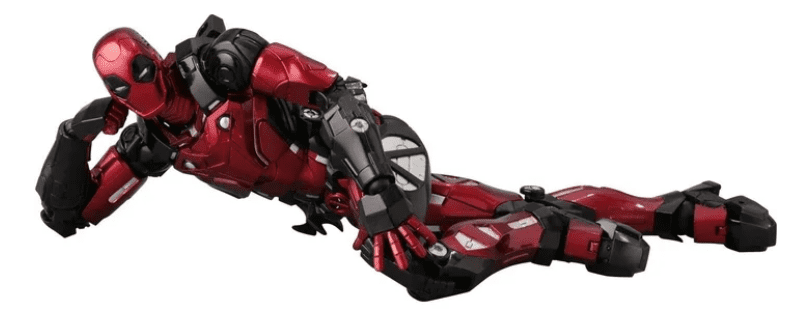 Fighting Armor Series Iron Deadpool Action Figure Diamond Collection ...