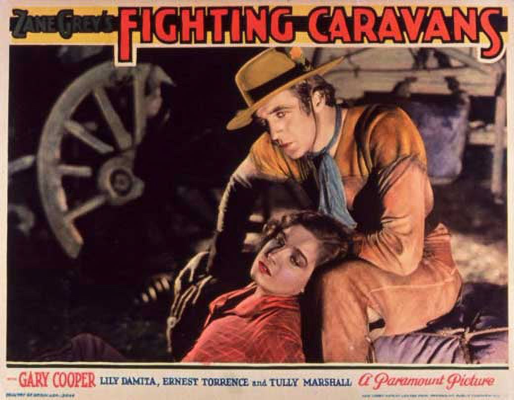 Fighting Caravans - movie POSTER (Style A) (11" x 14") (1931) - Walmart.com