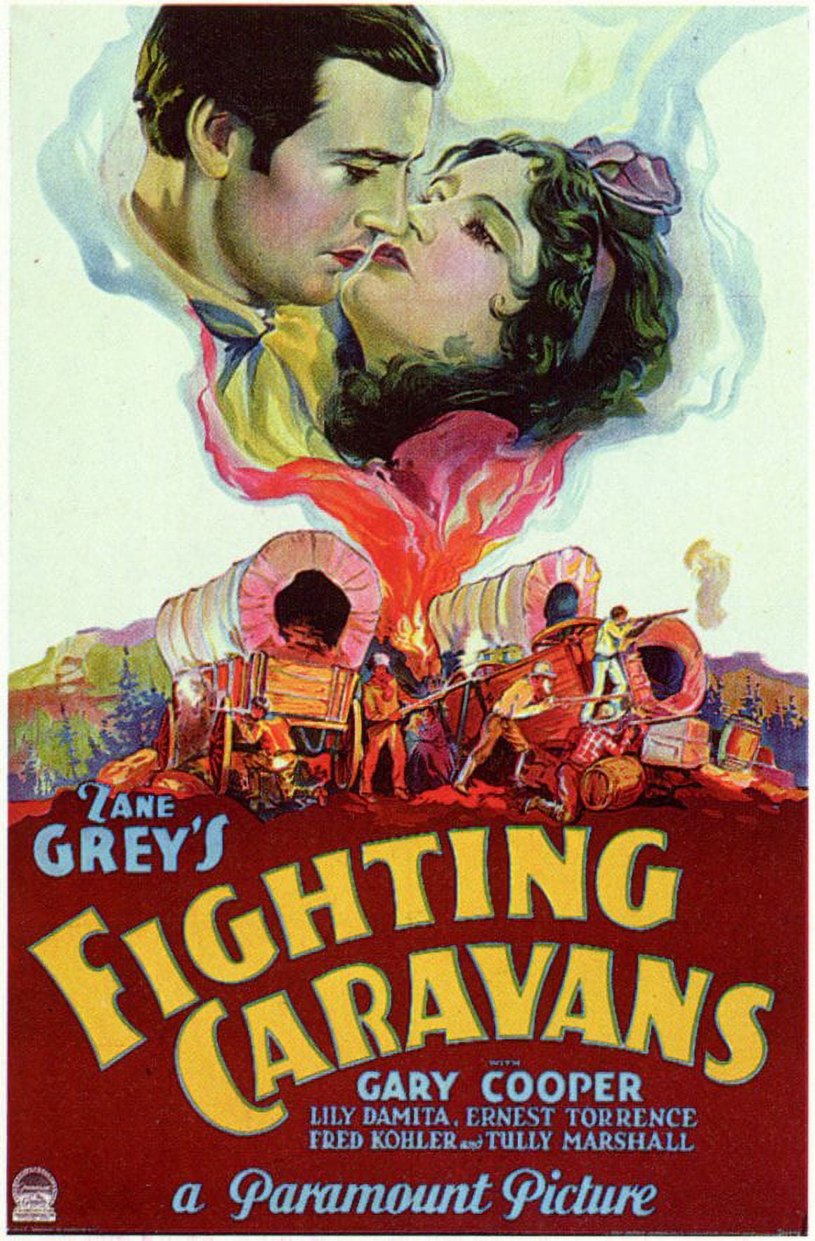 Fighting Caravans - movie POSTER (Style A) (11" x 17") (1931) - Walmart.com