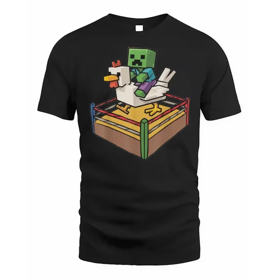 Fighting Chicken Video Games Shirt Boy Kids Funny Shirt - Walmart.com