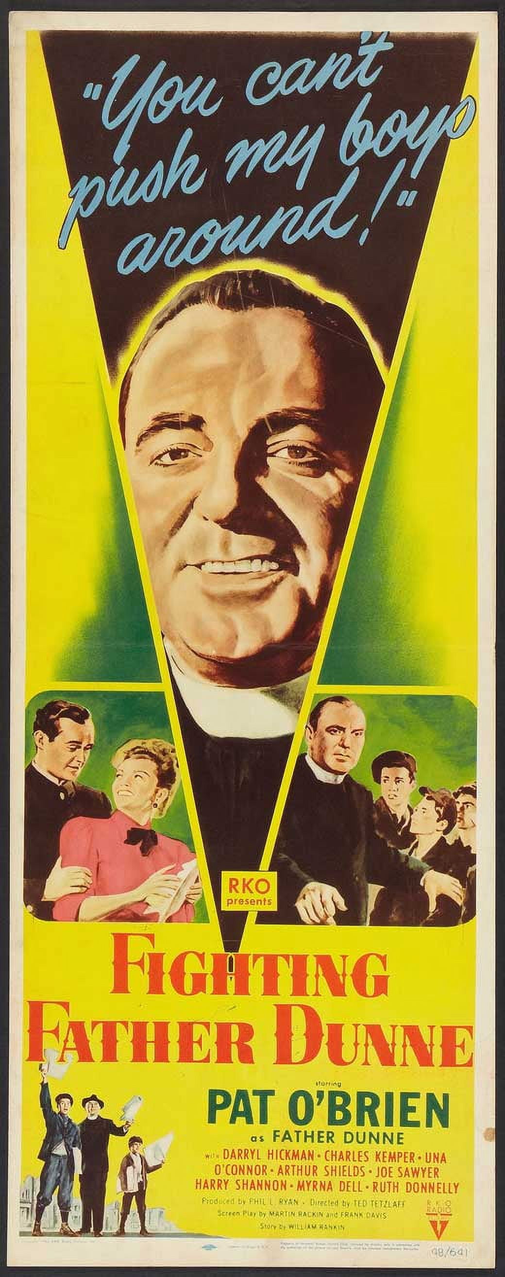 Fighting Father Dunne Poster Movie Insert 14 x 36 Inches - 36cm x 92cm ...