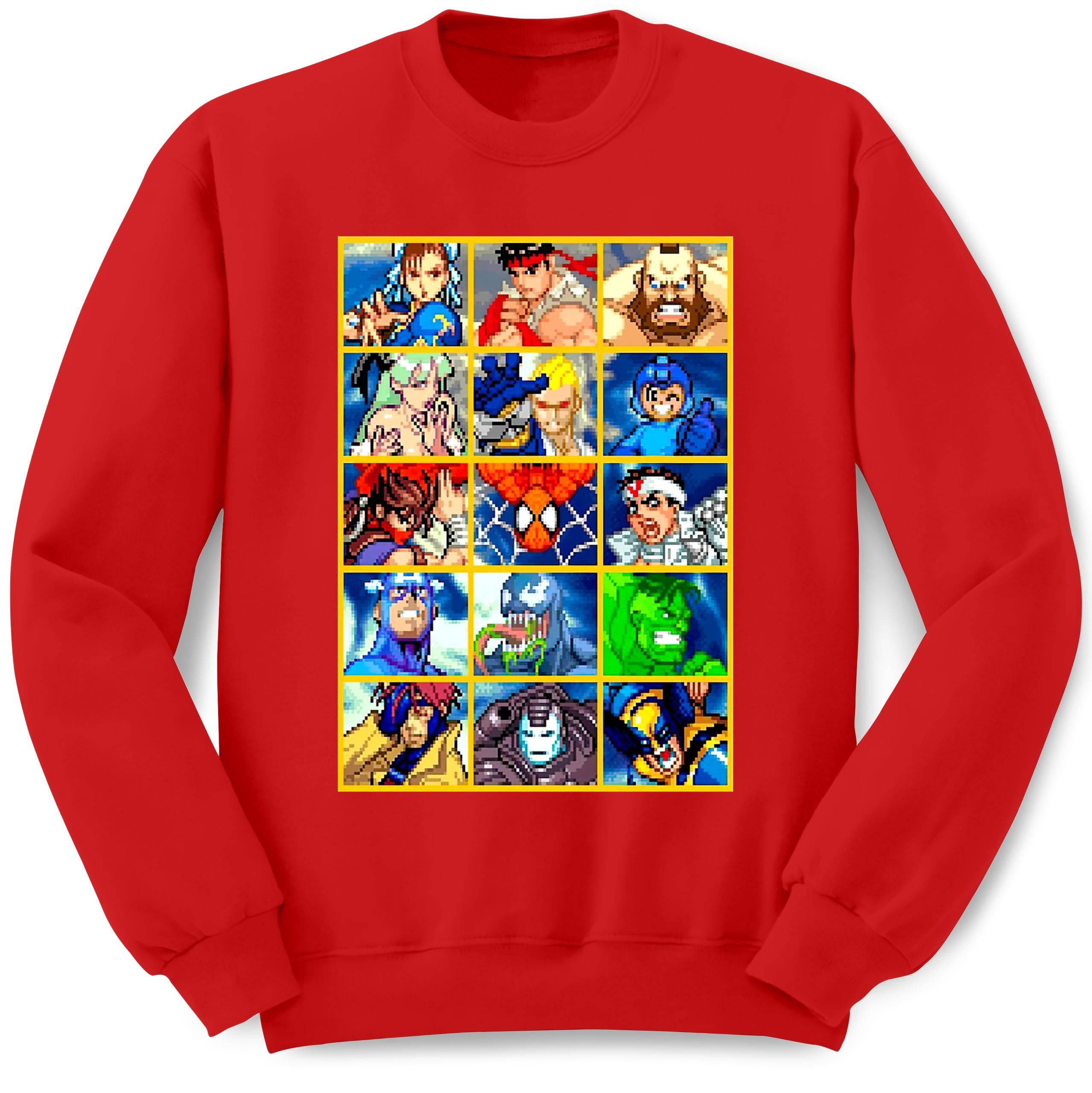 Fighting Game Character Select Graphic Tee, Arcade Game Fan Shirt ...