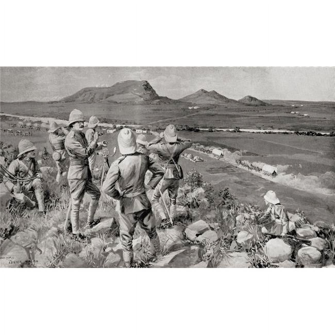 Fighting Mac & The Highland Brigade In Action At Koodoesberg Drift ...