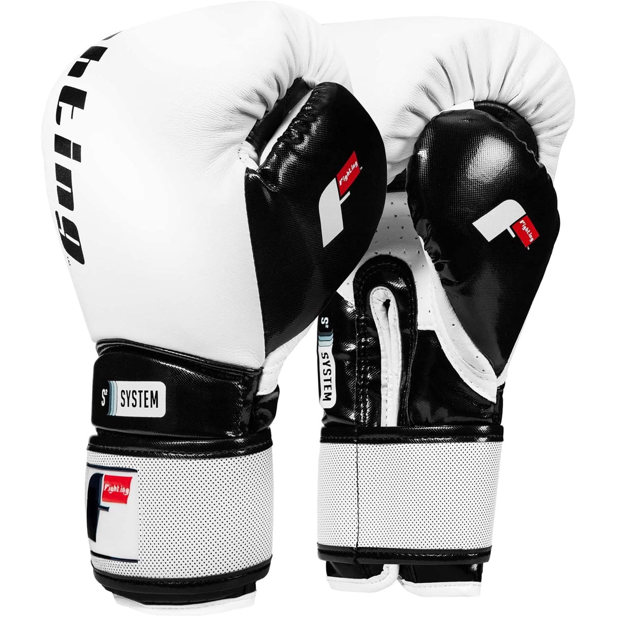 Fighting Sports S2 Gel Boxing Power Training Gloves - 12 oz. - White ...