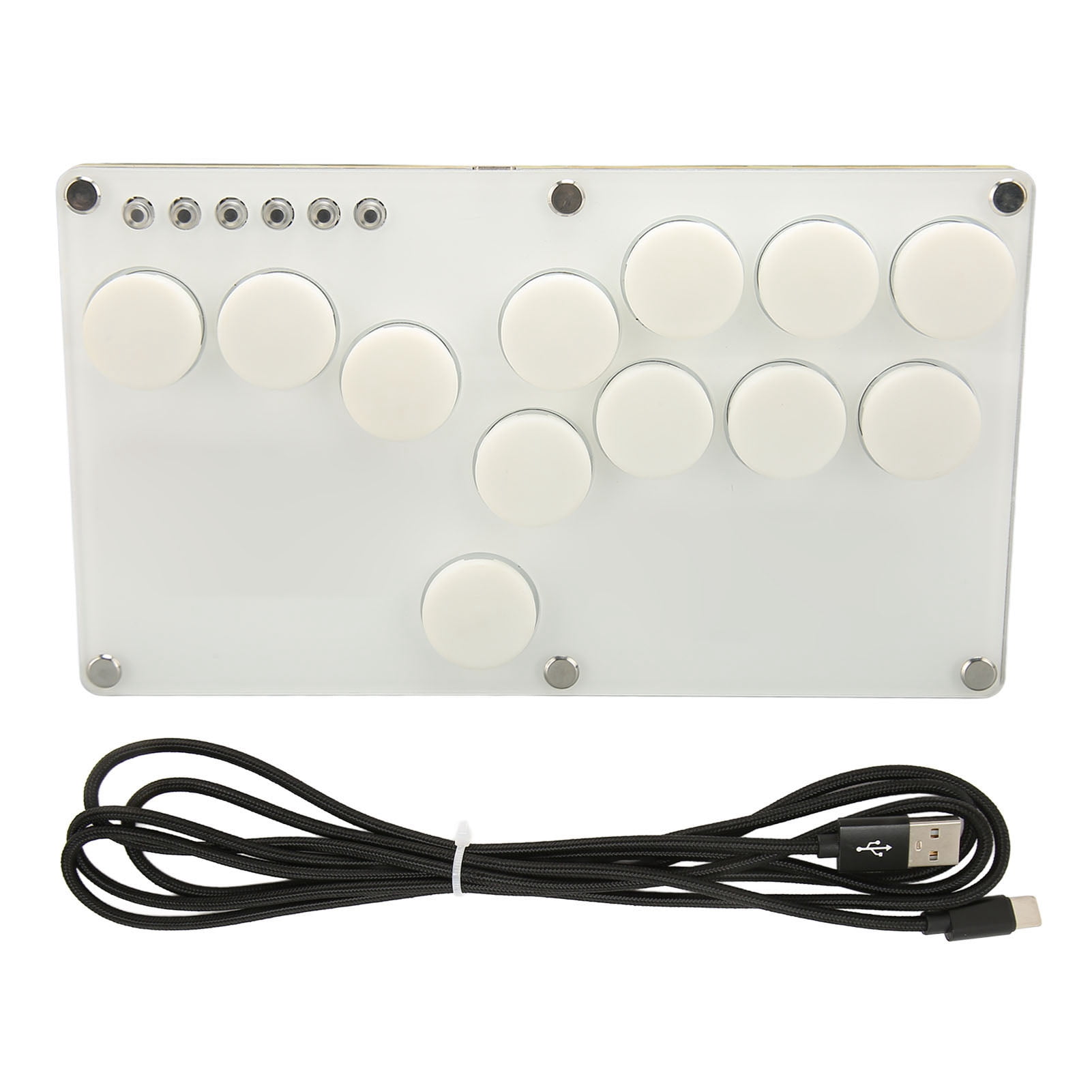 Fighting Stick Controller Hot Swap Mechanical Switch Mini Arcade Stick ...