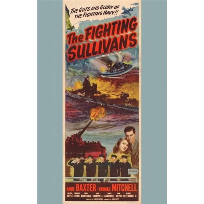 Fighting Sullivans Movie Poster - 11 x 17 in. - Walmart.com