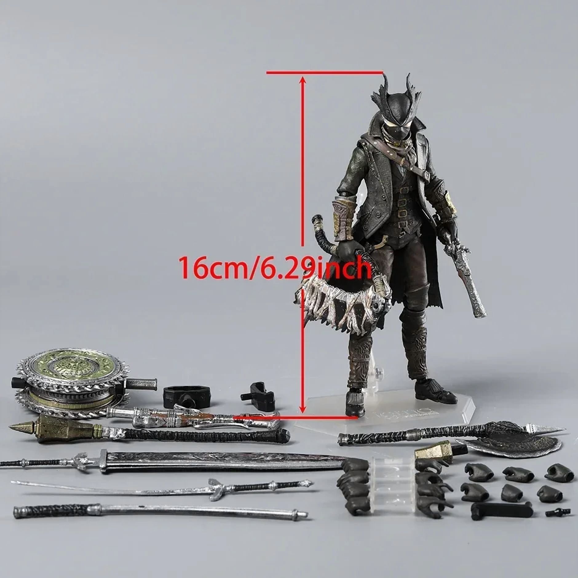 Figma 367-DX Bloodborne The Old Hunters PVC Action Figure Model Toy ...