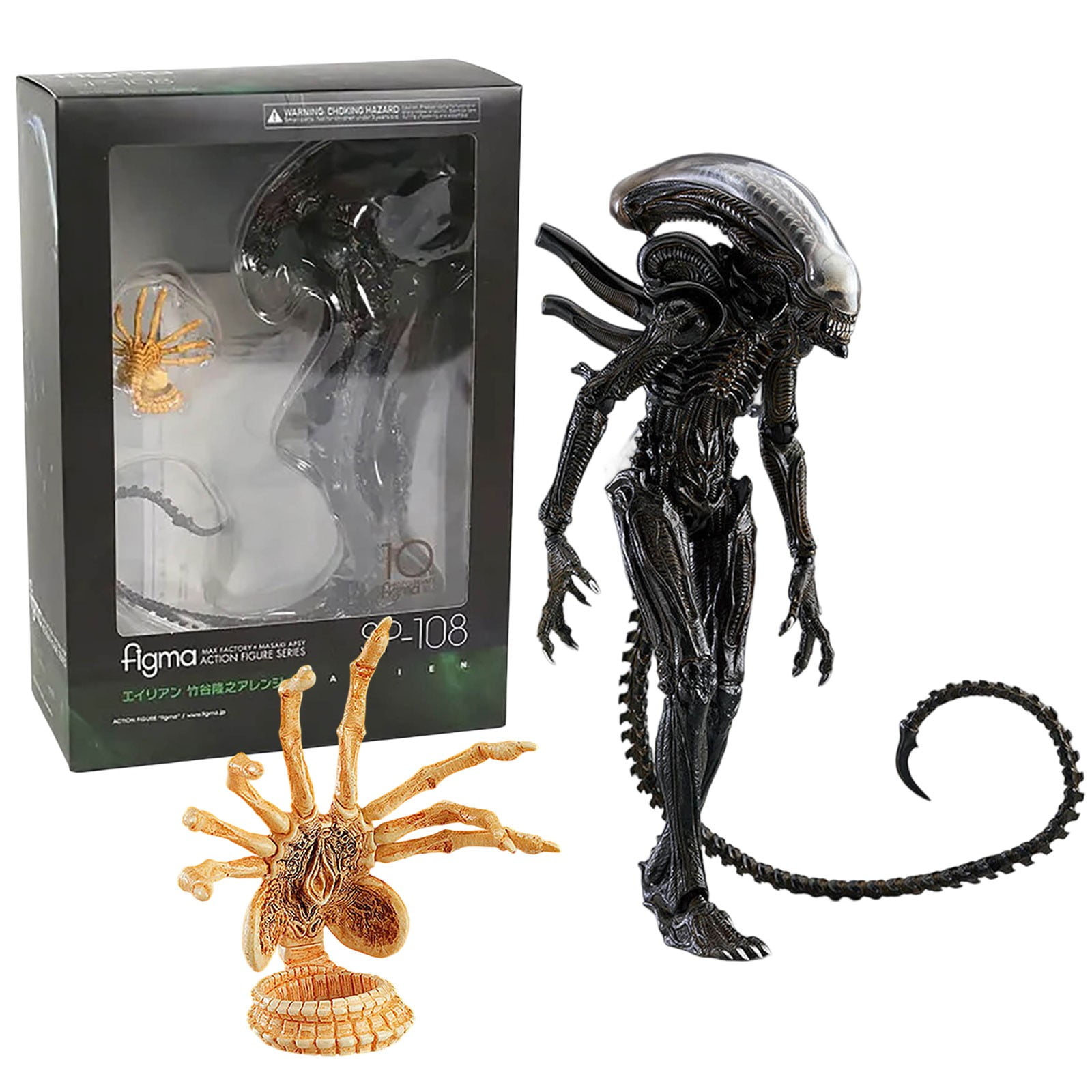 Figma SP-108 Alien Figures 6.3" Classic Movie Characters Xenomorph ...