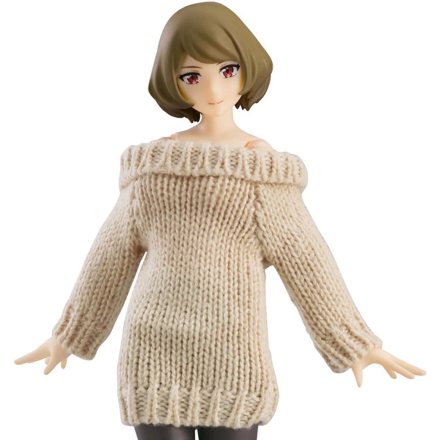 Figma Styles Chiaki Anime Action Figure with Cute Off-the-Shoulder ...