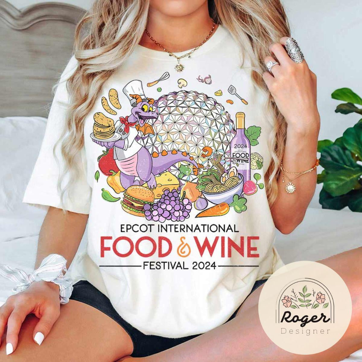 Figment Chef Epcot Food & Wine Shirt, Purple Dragon Disney Epcot ...