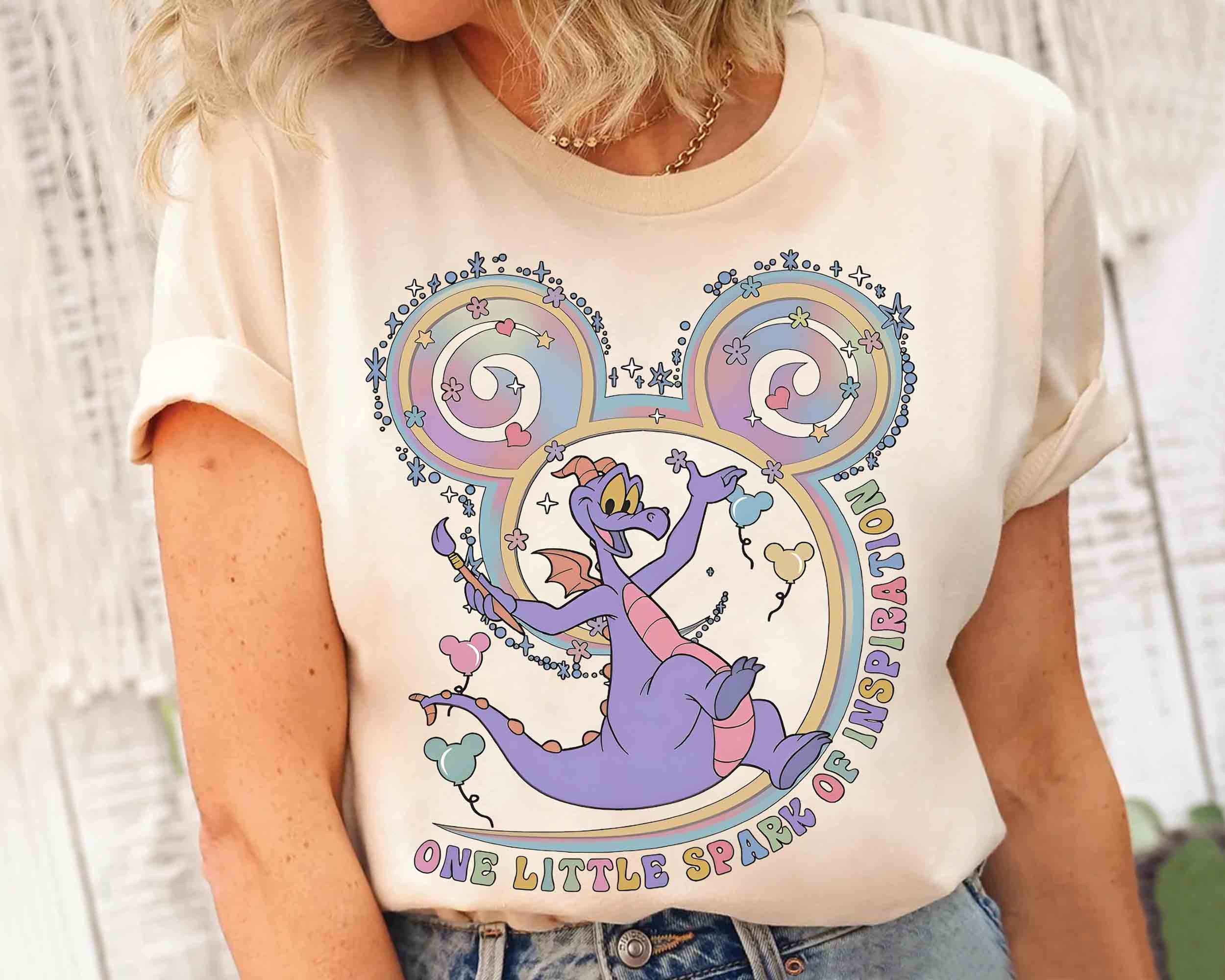 Figment Dragon One Little Spark Of Inspiration Shirt, Figment Epcot ...