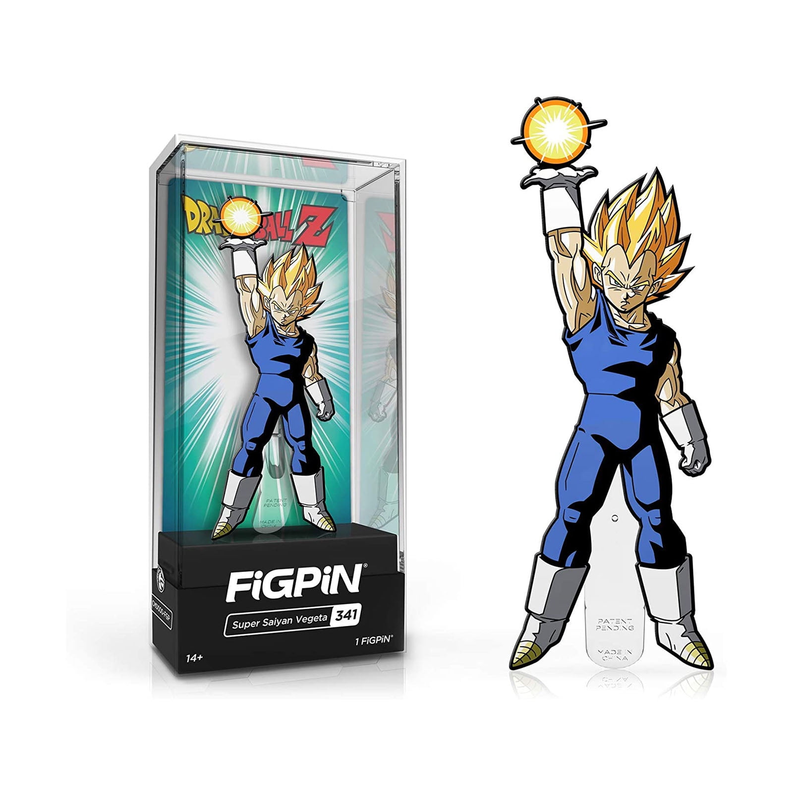 Figpin Dragon Ball Super Saiyan Vegeta Collectible Pin #341 - Walmart.com
