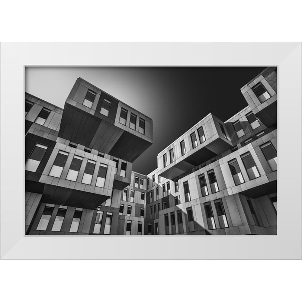 Figueras, Antoni 32x23 White Modern Wood Framed Museum Art Print Titled ...