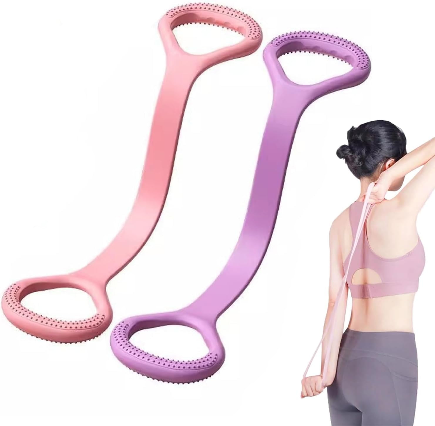Figure 8 Fitness Resistance Band – Elastic Training Ropes for Arms ...