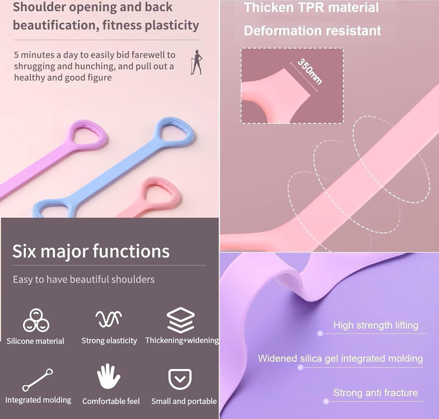 Figure 8 Resistance Band, Silicone Tension Rope, Fitness Tools For ... Figure 8 Resistance Band, Silicone Tension Rope, Fitness Tools For ...