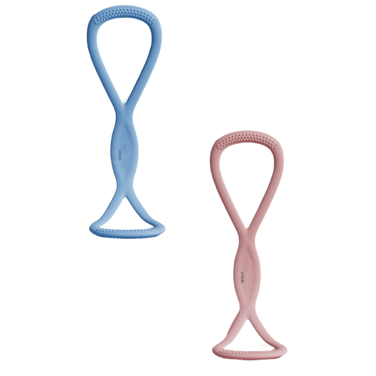 Figure 8 Resistance Bands Set - 5-Level Exercise Bands for Arms, Back ...