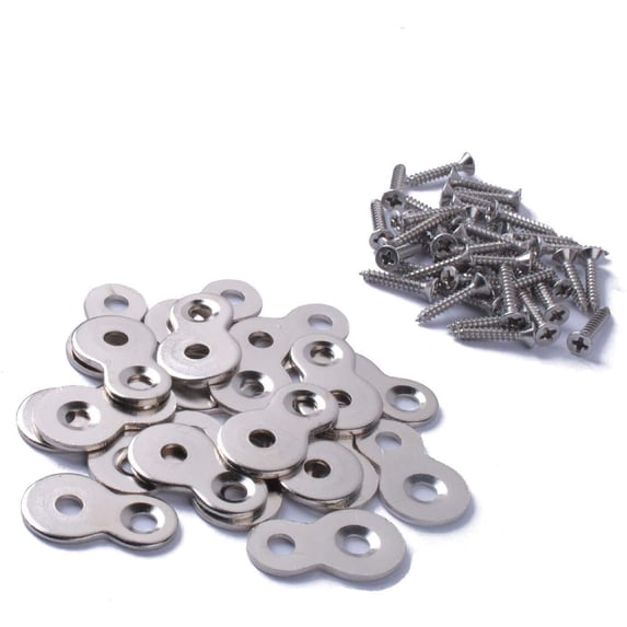 Figure 8 Table Top Fasteners with Screws Pack of 40 ，Heavy Duty 12 ...