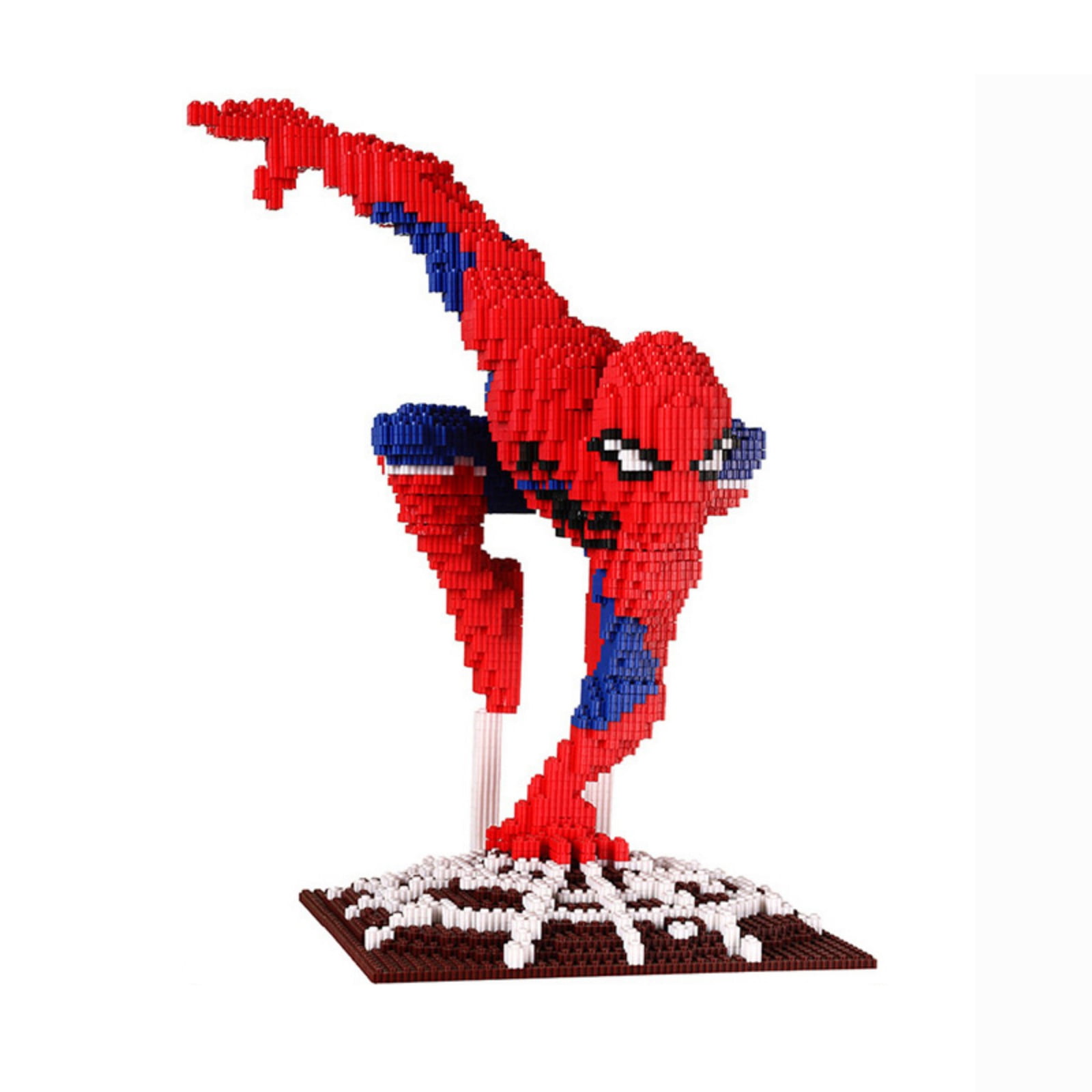 Figure Building Block Set Spider-Man for Adults Plastic Anime Blocks ...