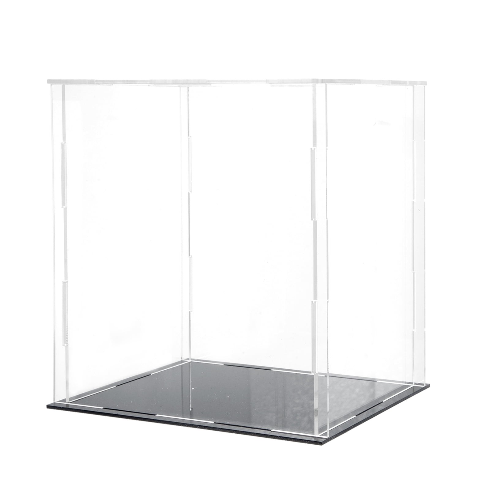 Figure Display Box Clear Showcase Glass Holder Jewellery Stand Acrylic ...