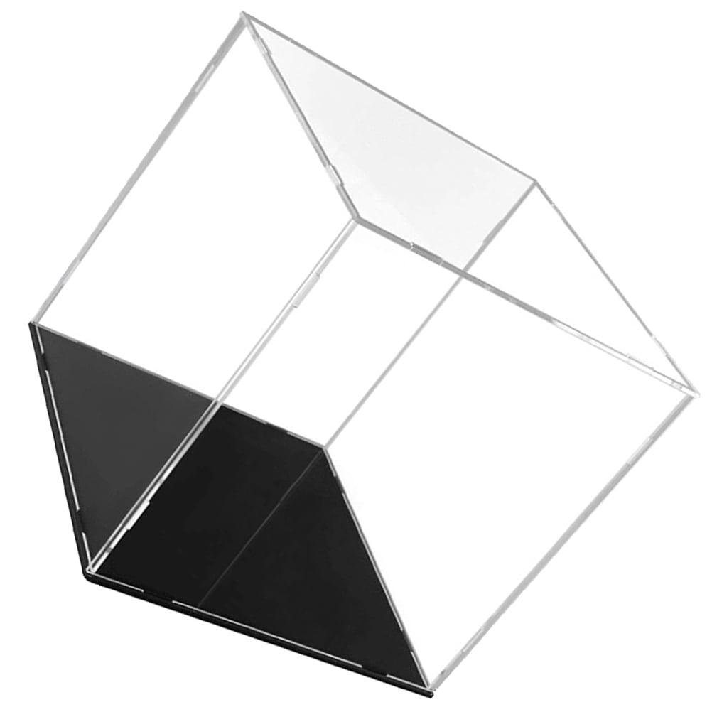 Figure Display Case Doll Boxes Organizer Risers Transparent - Walmart.com