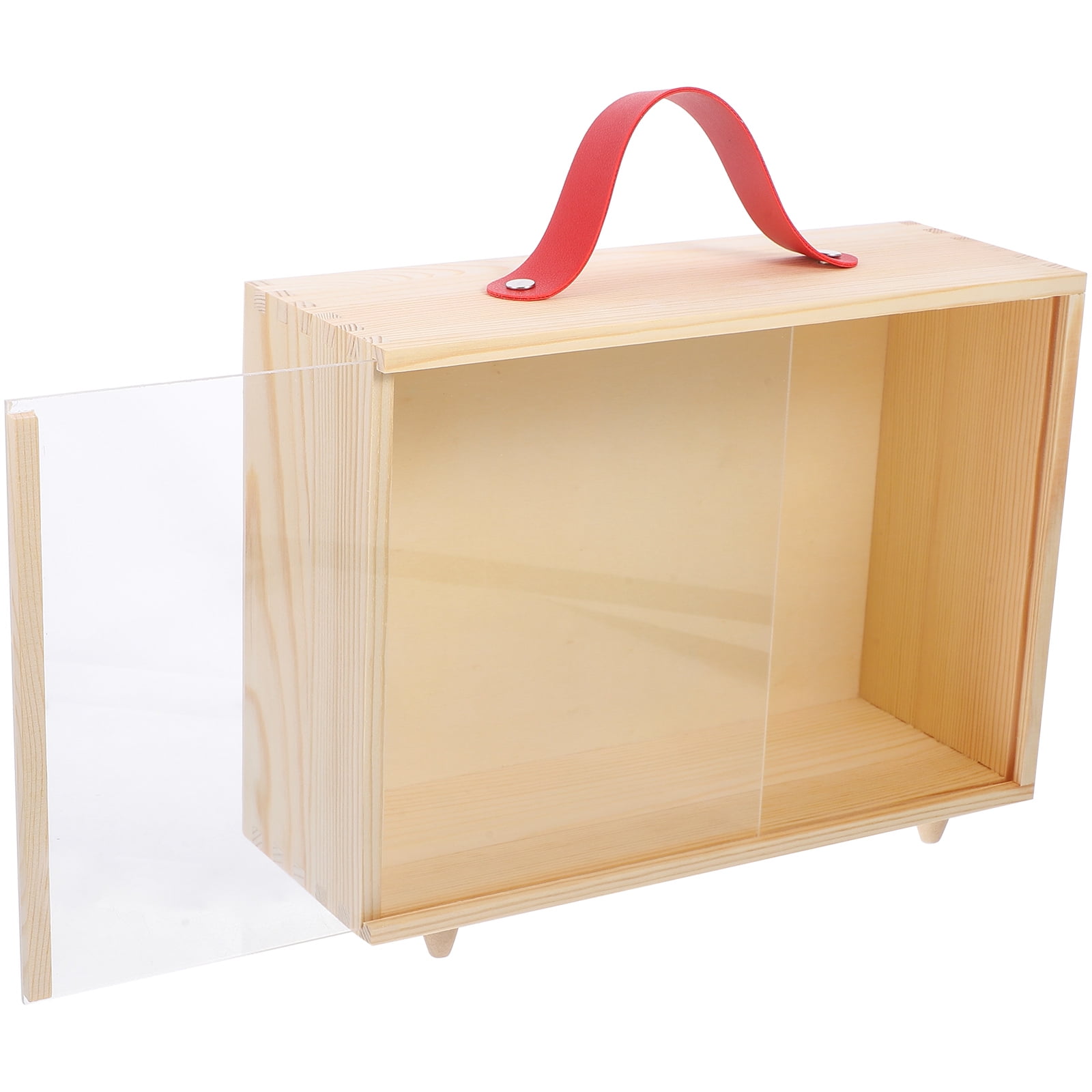 Figure Display Wooden Box Decor Decorative Gift Boxes with Lids for ...