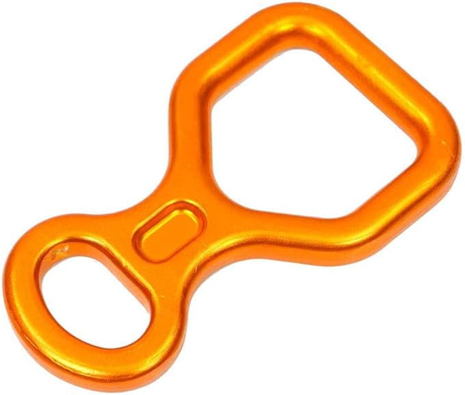 Figure 8 Rappel Descender 25kN Belay Device for Climbing, Caving ...