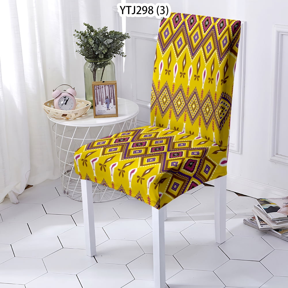 Figure European Style Fabric Chair Cover Elastic Material Chaise Seat ...