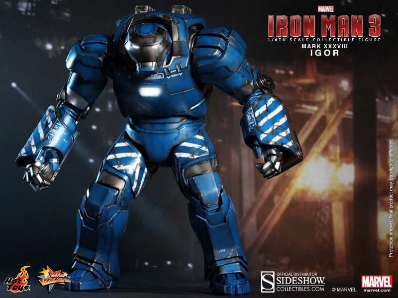 Iron Man 3 16 Inch Action Figure Movie Masterpiece Series - Iron Man ...