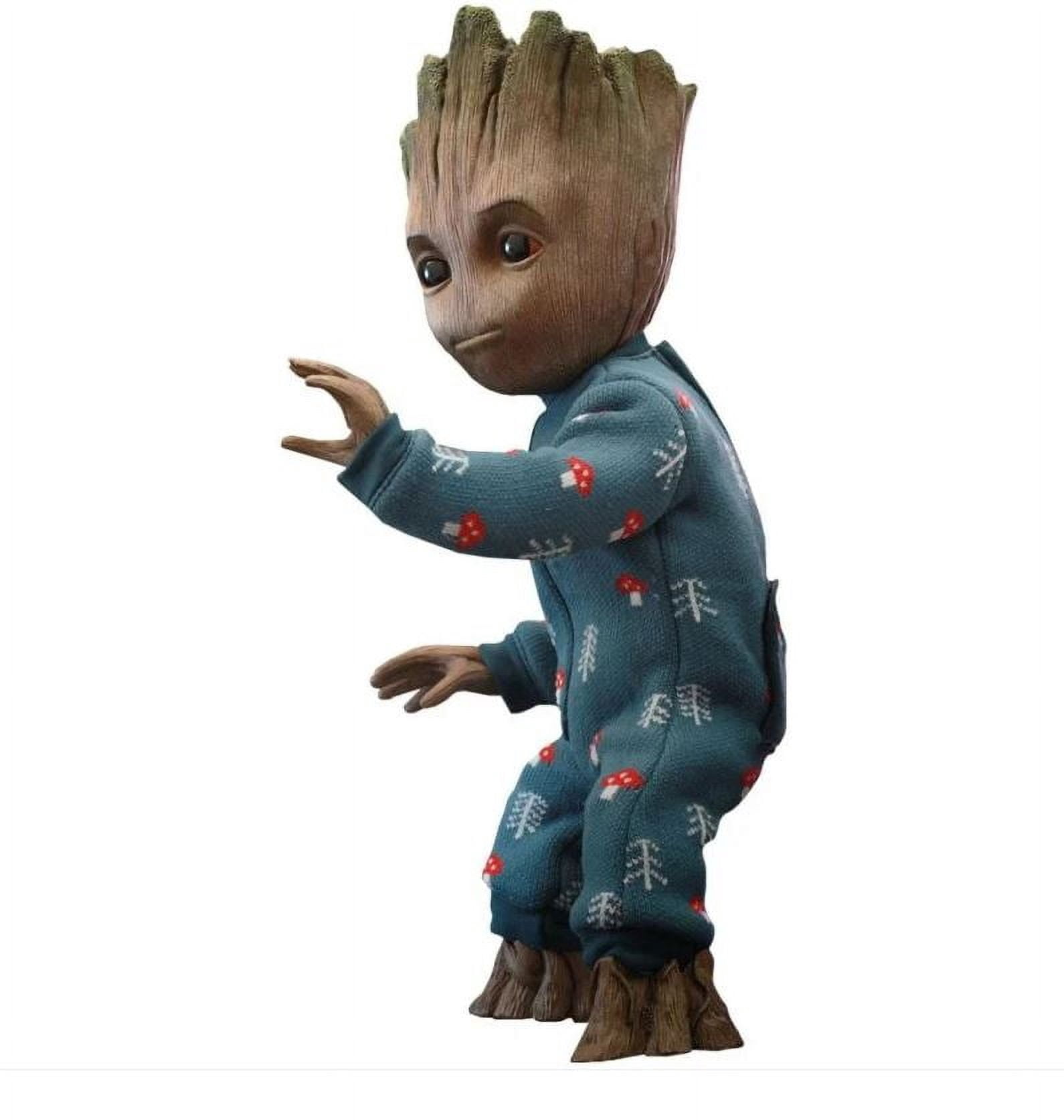 Figure Hot Toys TMS089 - Marvel Comics - I Am Groot - Groot Deluxe ...